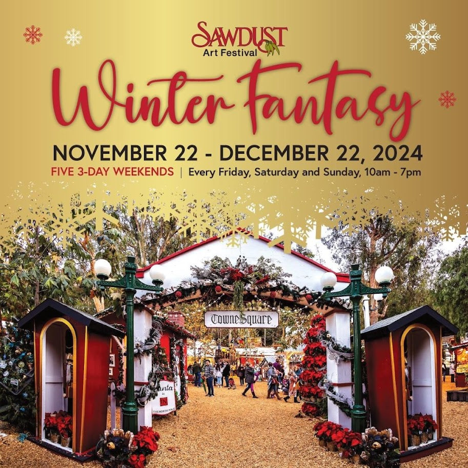 It's that time of the year, Winter Fantasy at the Sawdust Art Festival ...