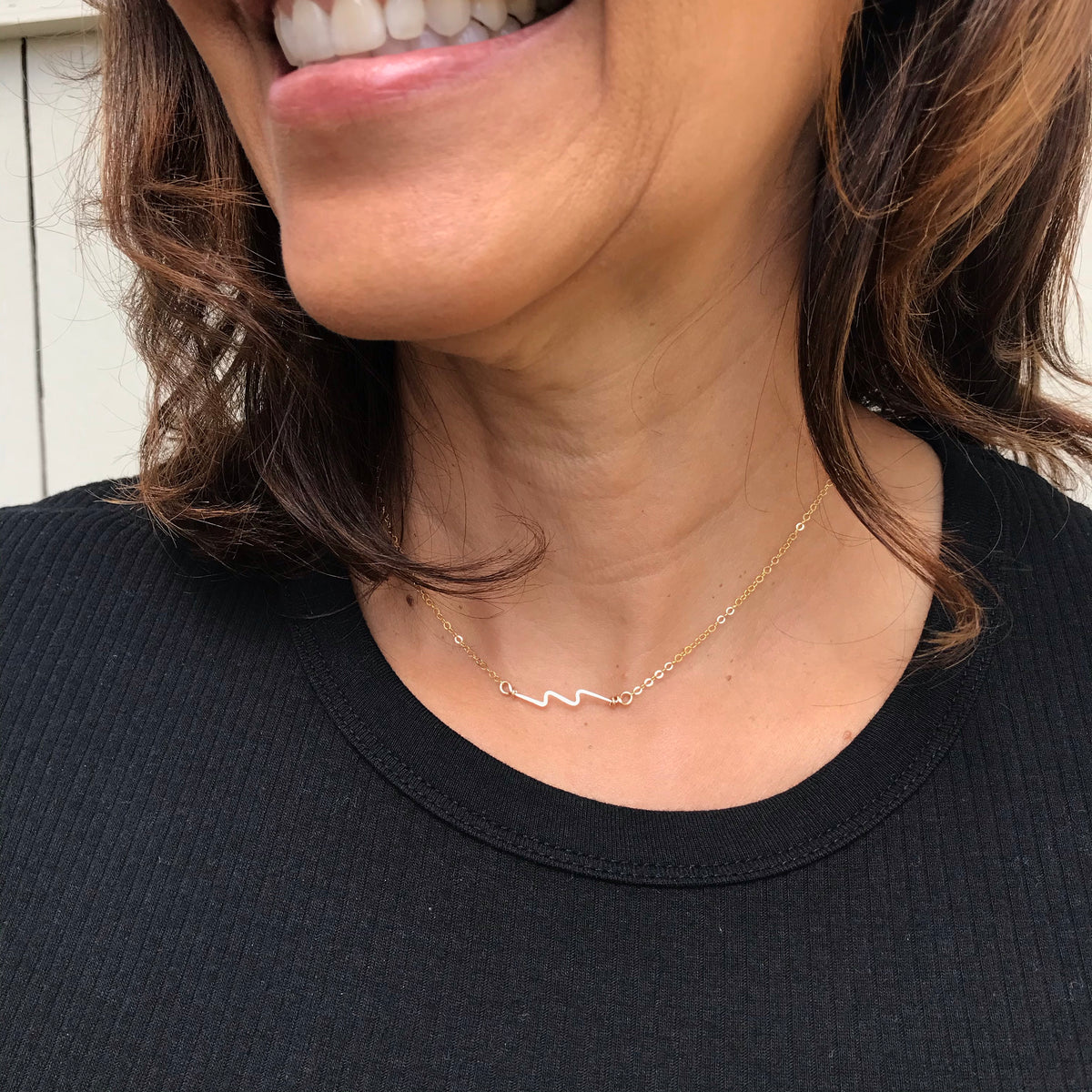 Lightning Bolt Necklace – Beth Jewelry